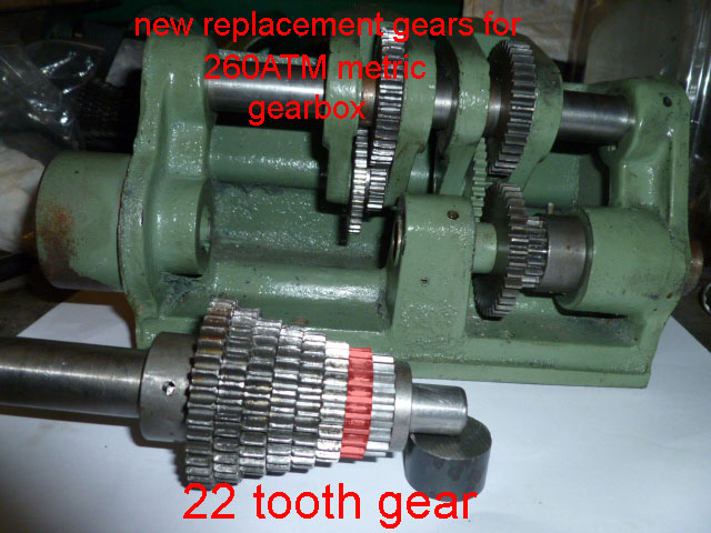 hercus 260 22tooth gearbox cone gear